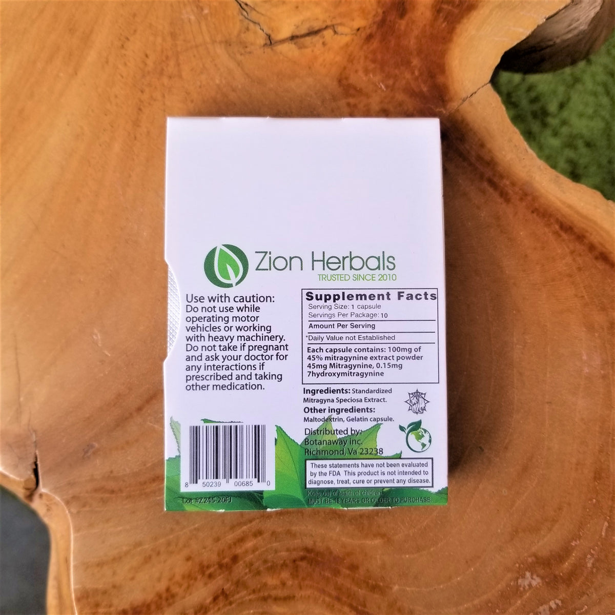 Kratom Extract Capsules (10 pack) - Gold Reserve – Qi Kratom CBD Tea